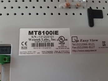 MT8100IE 터치 / EASY VIEW EASY VIEW MT8100IE 터치 24VDC