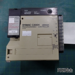 OMRON CPU UNIT C200H-CPU03-E / MEMORY UNIT C200H-MR831 OMRON SOURCE:24VDC 40W (파손)