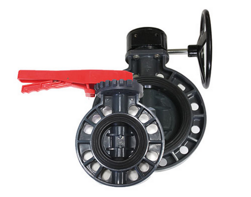 레버식 기어식 PVC 밸브 50A 200A 300A 제이에스씨