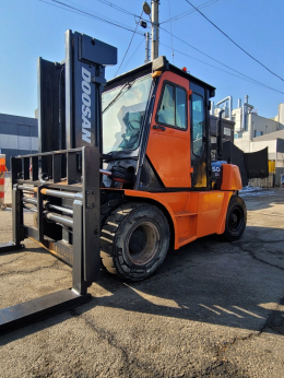 두산D50S 5 자동발 디젤지게차 5톤 중고 황마중기