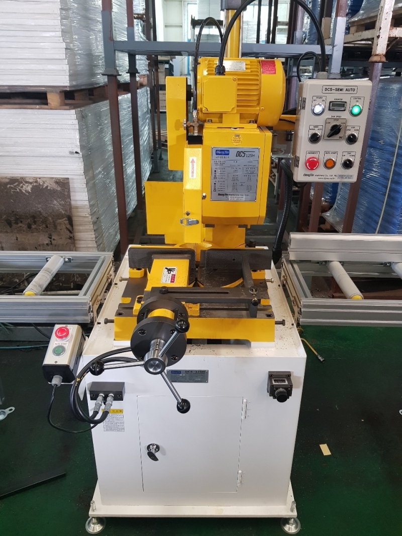 동진기계상사 - 고속원형톱기계,각도절단기,각도톱기계,반자동톱기계,DCS-125H - 다아라 온라인 전시관