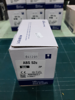 LS 배선용차단기 ABS 52c | LS, FA · 로봇 · 제어 - 동력전달 - PLC/인버터/콘트롤러 | 서광산전 1016069