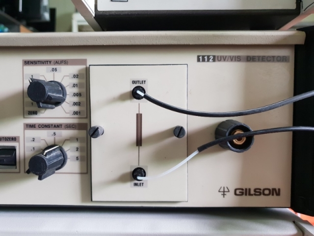 Gilson HPLC 시리즈,305 PUMP+112 UV/VIS DETECTOR+807 MANOMETRIC MODULE ...