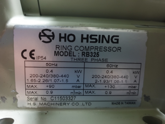 링블러워,링브로워, Ring Blower, Ring Compressor HO HSING, H.S MACHINERY CO,.LTD ...