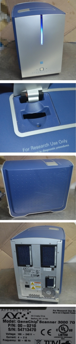 AFFYMETRIX GeneChip Scanner 3000 7G AFFYMETRIX GeneChip Scanner 3000 7G ...