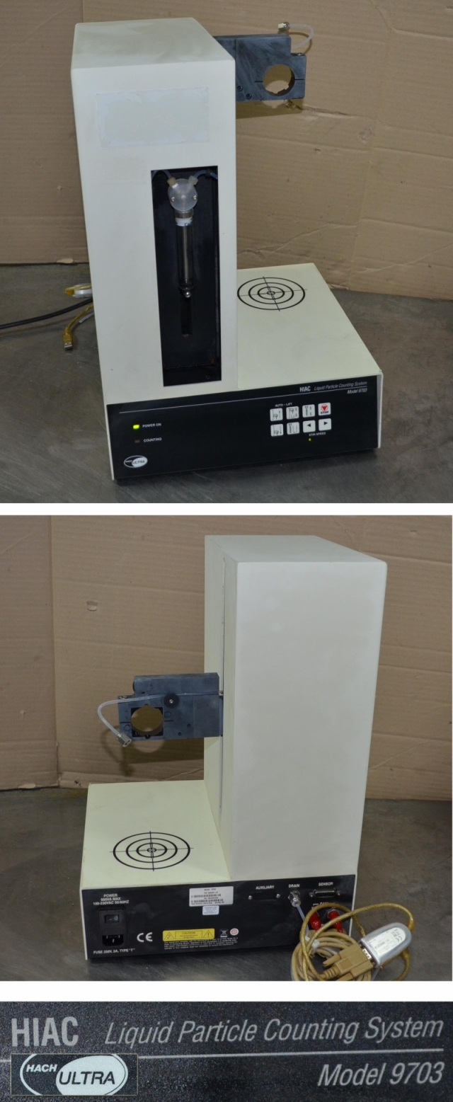 HACH ULTRA HIAC Liquid Particle Counting System model 9703 FA · 로봇 · 제어 ...