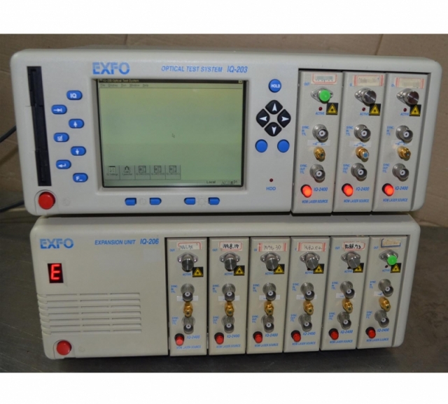 EXFO Optical Test System IQ-203 & IQ-206 EXFO Optical Test System IQ ...