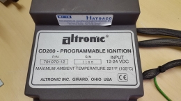 Altronic CD200 -PROGRAMMABLE IGNITION 산업용 가스엔진 고 에너지 디지털 커패시터 방전시스템, 중고 ...