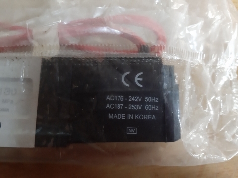 TPC DS3130 솔레노이드밸브/ 미 사용품 TPC 5포트 AC187-253V 60Hz