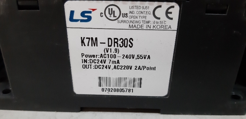 LS MASTER-K80S K7M-DR30S 100-240V