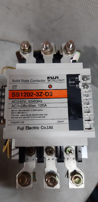 FUJI 솔리드 스테이터 콘텍터 SS1202-3Z-D3 / SS502-3Z-D3 FA · 로봇 · 제어 : PLC/인버터/콘트롤러
