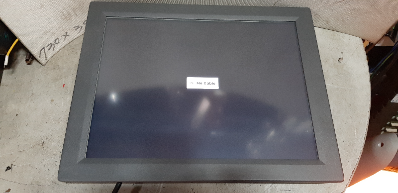 JINYOUNG VX1500-T / LCD MONITOR / 산업용 모니터 JINYOUNG AC100-240V 0.8-0.4A