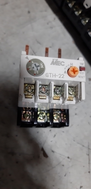 LG MEC GTH-22 OVERLOAD RELAY / 오버로더 릴레이 LG GTH-22 / 2.5~4 ARC
