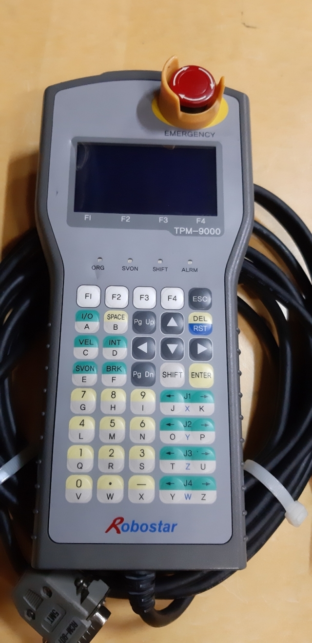ROBOSTAR RTM-9000T-05-NC-S / TEACH PENDANT /팬던트 ROBOSTAR FOR RCM2/4 ...