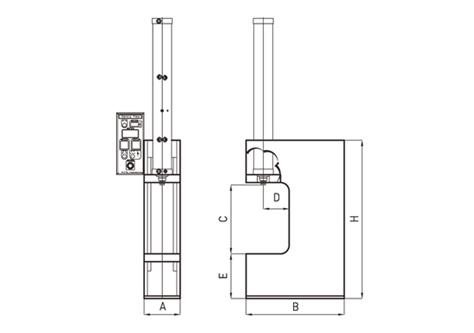 C형 탁상 프레스 C Frame Bench Press 에프이지텍