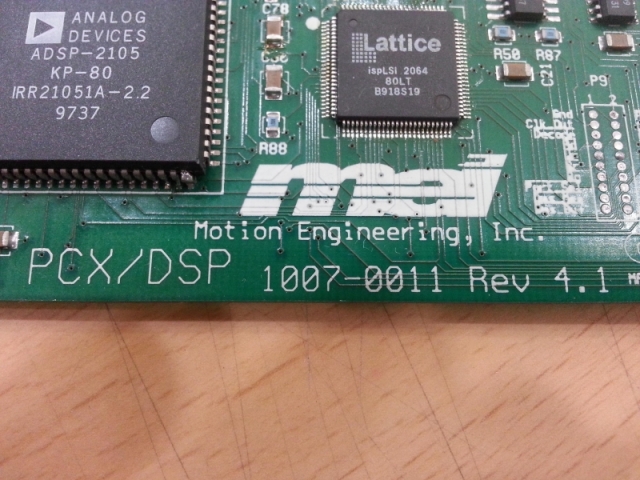 MEI 모션콘트롤러 보드 PCX./DSP 1007-0011 MEI 1007-0011