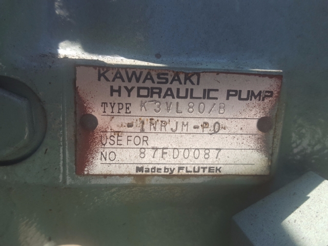 KAWASAKI 유압펌프 [K3VL80/B-1NRJM-P0] KAWASAKI (가와사키) 80cc/rev