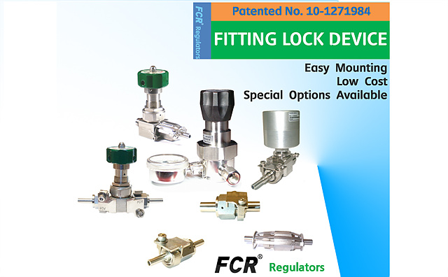 일체형 밸브,피팅 고정 장치,Fitting Lock Device,풀림, 누설 방지,VCR,Integral Valve,FCR ...