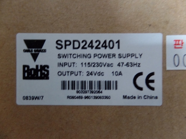 Carlo Gavazzi POWERSUPPLY SPD242401 INPUT:11/230Vac 47-63Hz OUTPUT ...