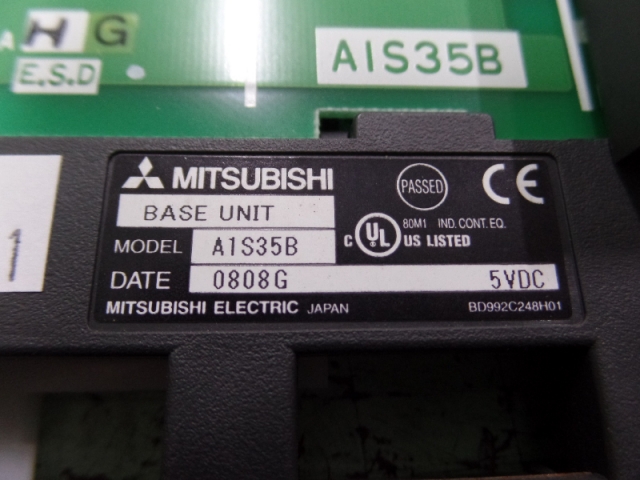 MITSUBISHI BASE UNIT A1S35B MITSUBISHI 5VDC