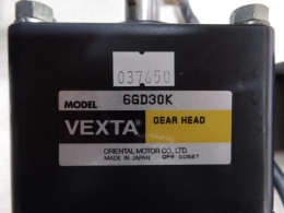 VEXTA GEAR HEAD / AC SERVO MOTOR 6GD30K / KBLM6180GD-C | [중고] VEXTA, FA ...