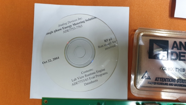 보드, ANALOG DEVICES, ADE7753/6/9 EVAL BD Z, COMPONENT SIDE, ANALOG ...