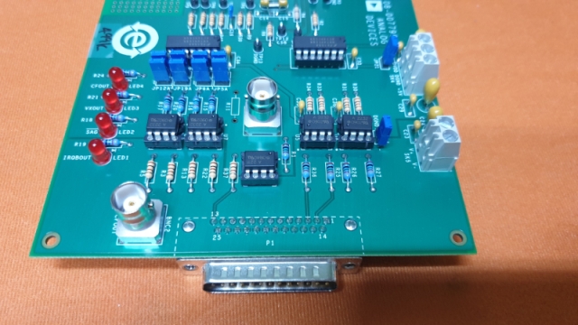 보드, ANALOG DEVICES, ADE7753/6/9 EVAL BD Z, COMPONENT SIDE, ANALOG ...
