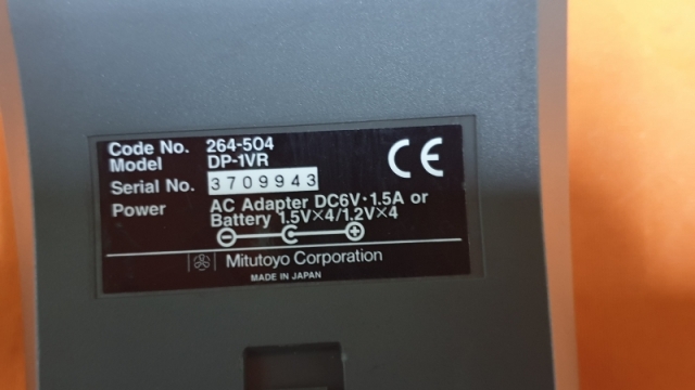 DIGIMATIC MINI-PROCESSOR, DP-1VR, Mitutoyo Corporation Mitutoyo ...