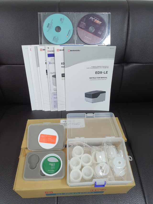 시마즈 XRF EDX-LE 성분분석기 FA · 로봇 · 제어 : 성분분석기