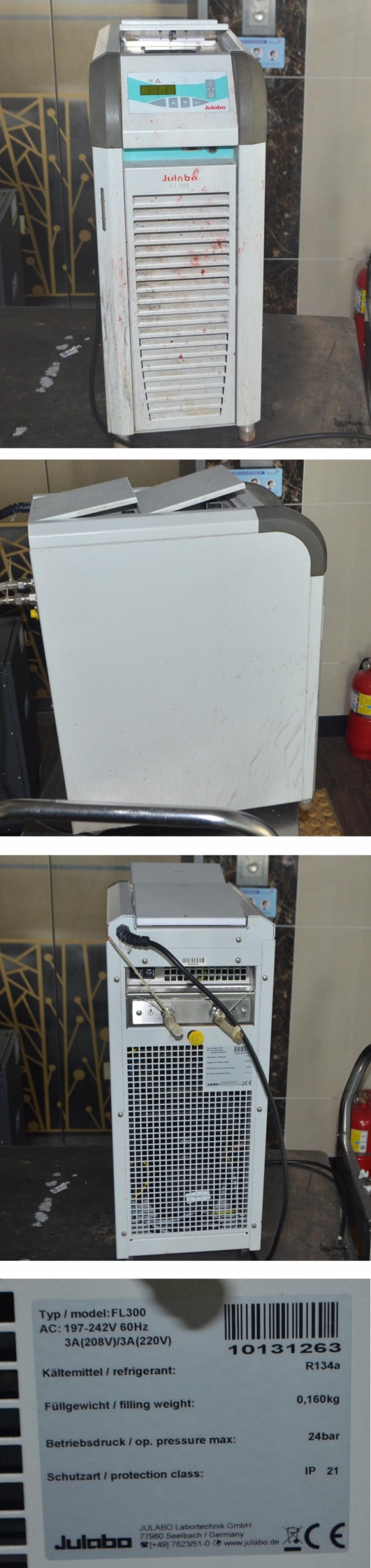 부품용 수리요망 Julabo FL300 Recirculating cooler 부품용 수리요망 Julabo FL300 ...