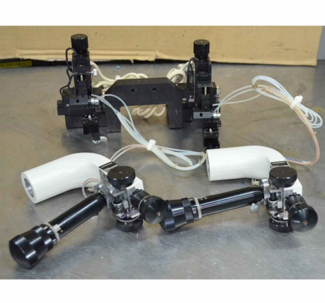 수술 현미경 Nikon Narishige Microinjection FA · 로봇 · 제어 : 현미경