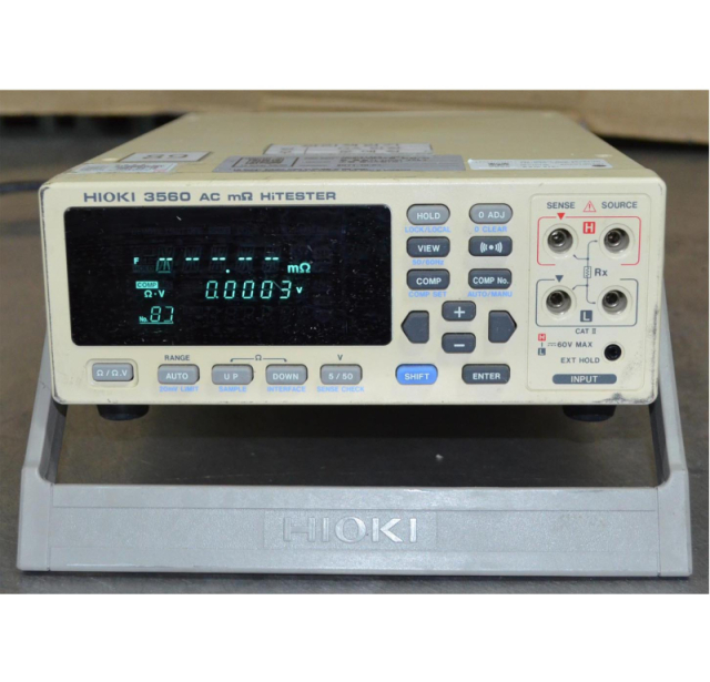 Hioki 3560 AC mΩ Hitester Hioki 3560 AC mΩ Hitester Hioki 3560 AC mΩ ...