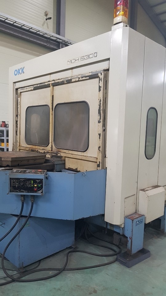 MCH-630D, 일제 수평머시닝센터 khj OKK "ATC 60port, PALLET 630×630×2p, 4500 rpm ...