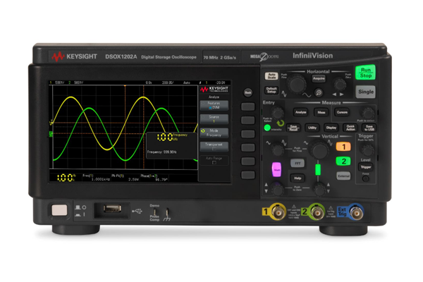 KEYSIGHT DSOX1202A DSOX1204A 디지털 오실로스코프 - 위슨테크놀로지