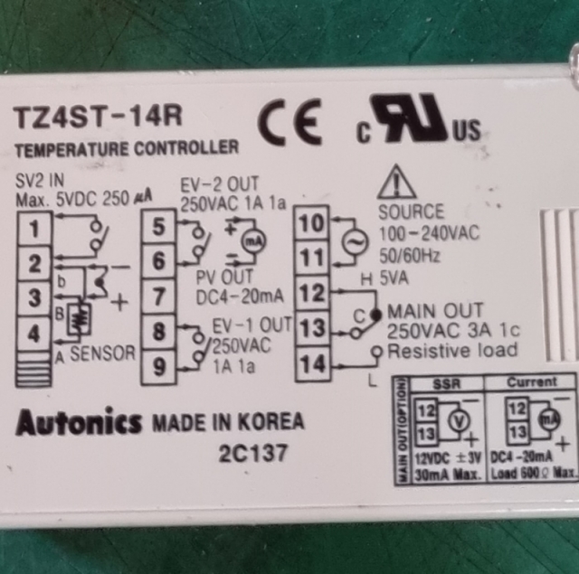 TZ4ST-14R 온도조절기 AUTONICS AUTONICS TZ4ST-14R 온도조절기 AUTONICS