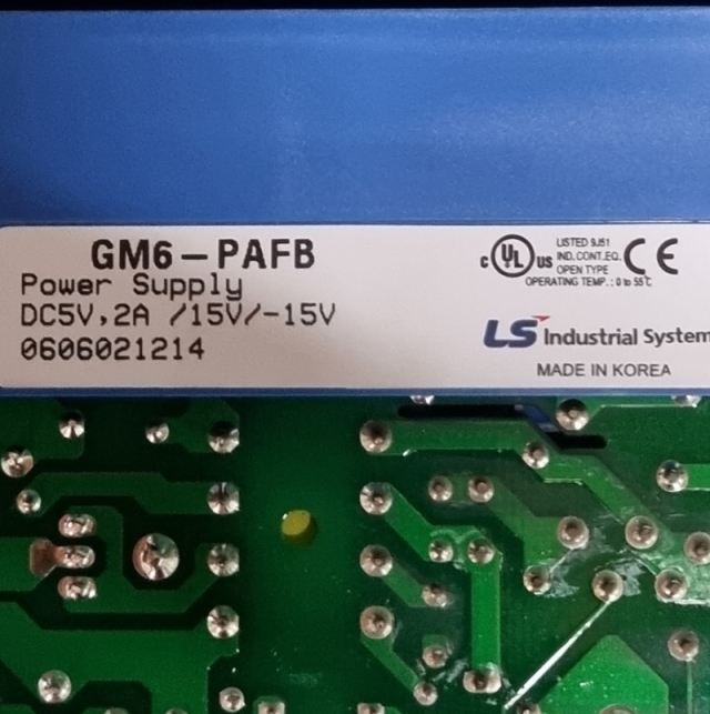 GM6-PAFB power supply FA · 로봇 · 제어 : PLC/인버터/콘트롤러