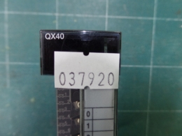 MITSUBISHI INPUT UNIT QX40 MITSUBISHI 24VDC 4mA 5VDC 0.05A