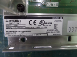 MITSUBISHI BASE UNIT Q38B FA · 로봇 · 제어 : PLC/인버터/콘트롤러