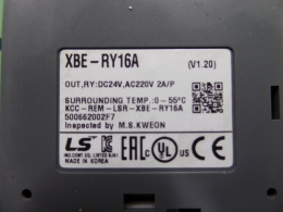 LS PLC XBE-RY16A FA · 로봇 · 제어 : PLC/인버터/콘트롤러