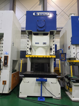 심팩프레스 300톤 ECS-300-다이쿠션有 (2016년 6월) | [중고] 심팩, 공작기계 - 프레스 · 판금 · 절단/절곡 ...
